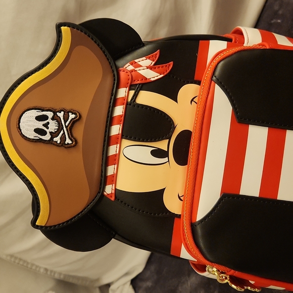 Loungefly | Bags | Disney Exclusive Pirate Mickey Loungefly Backpack ...